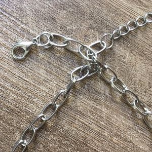 H&M | Jewelry | Hm Silvertone Bohemian Necklace And Earrings | Poshmark